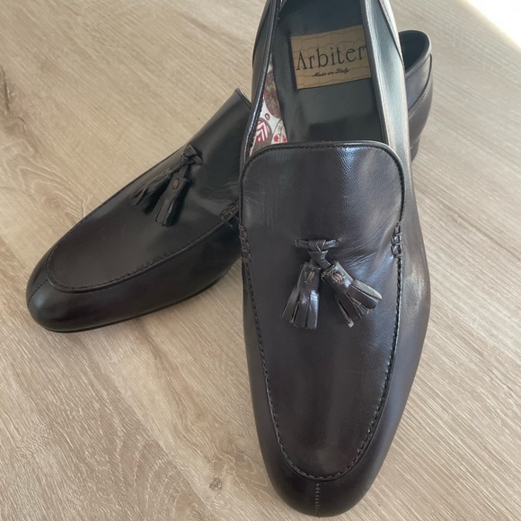 Arbiter | Shoes | Arbiter Men Leather Shoes Made In Italy | Poshmark